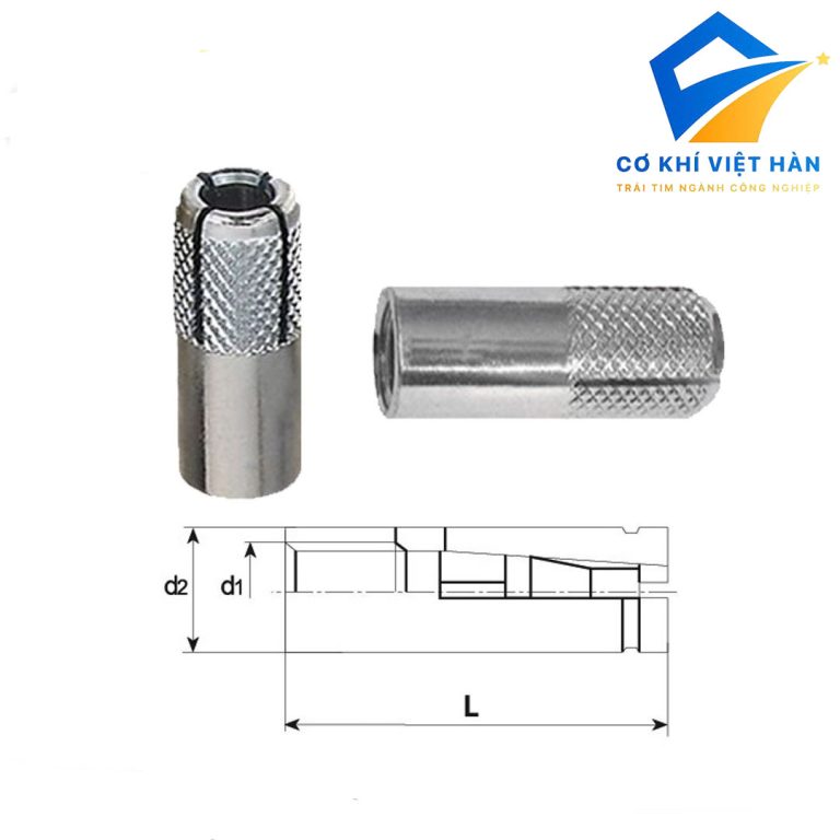 Thanh ren inox M12 x1000mm - Bu Lông Inox Cơ Khí Việt Hàn